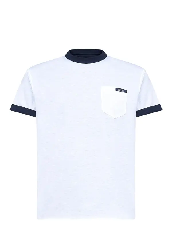 Prada Abbigliamento Reversible Cotton T-shirt - Multicolor