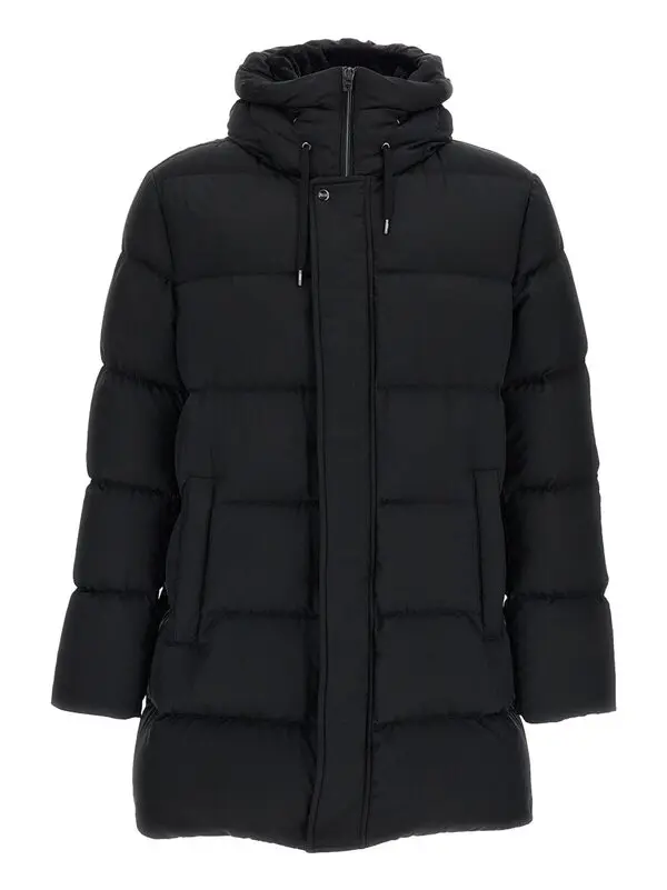Herno Quilted Down Jacket With Hood - Multicolor
