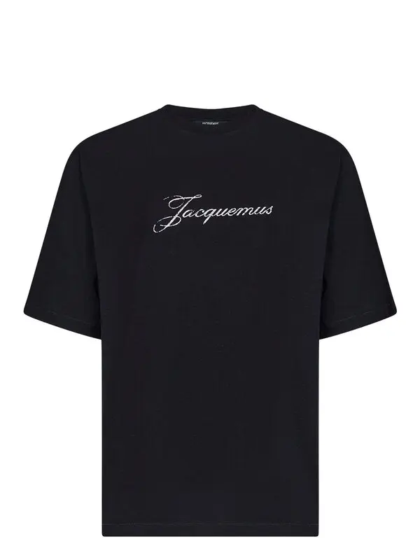 Jacquemus Logo-printed Jersey T-shirt - Multicolor