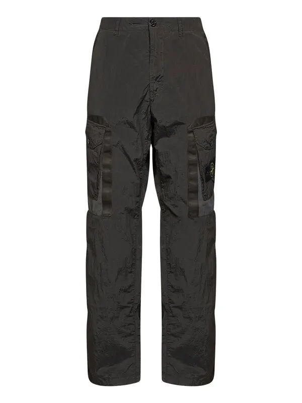 Stone Island Metal Nylon Cargo Trousers - Multicolor