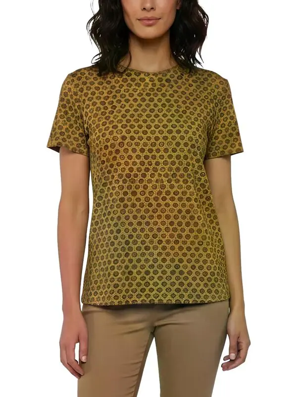 Burberry Graphic Print Short-sleeved T-shirt - Yellow