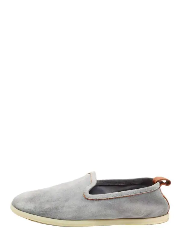 Loro Piana Venice Walk Smoking Slippers - Grey