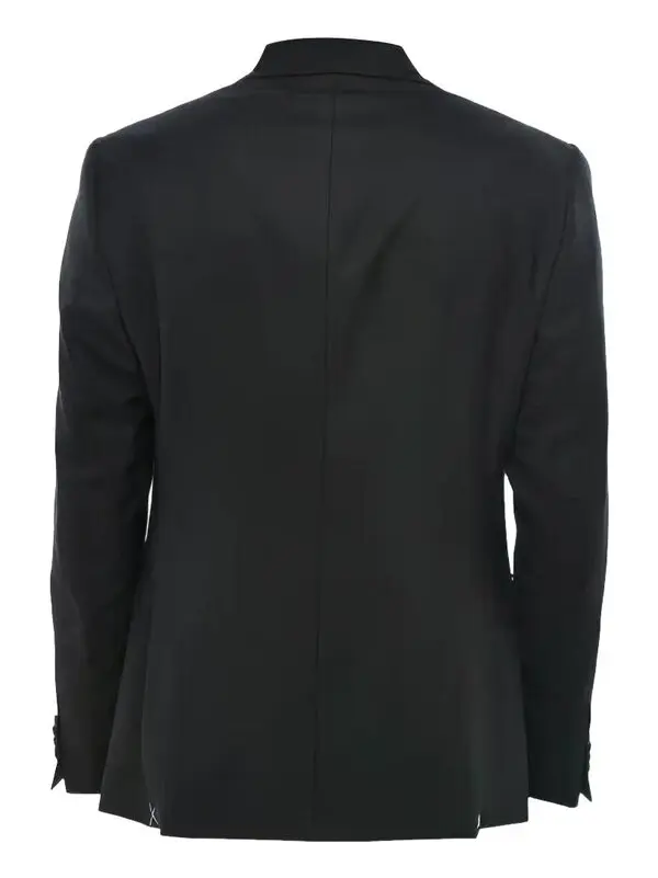 Corneliani Single-breasted Blazer - Black