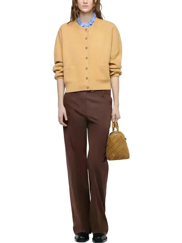 Rabanne Paco Leather Shoulder Bag - Brown