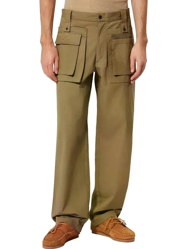 MARANT Eizo Patch-pocket Trousers - Neutrals