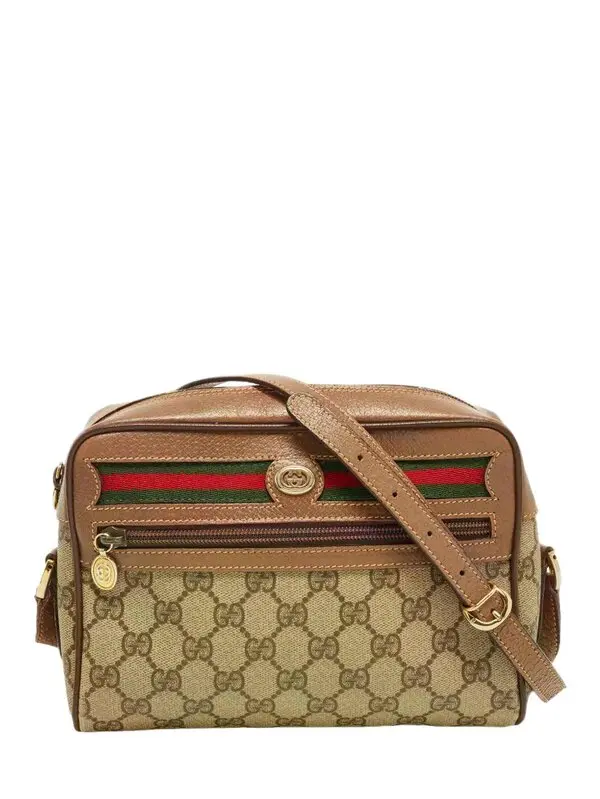 Gucci Sherry Line Gg Supreme Shoulder Bag - Neutrals