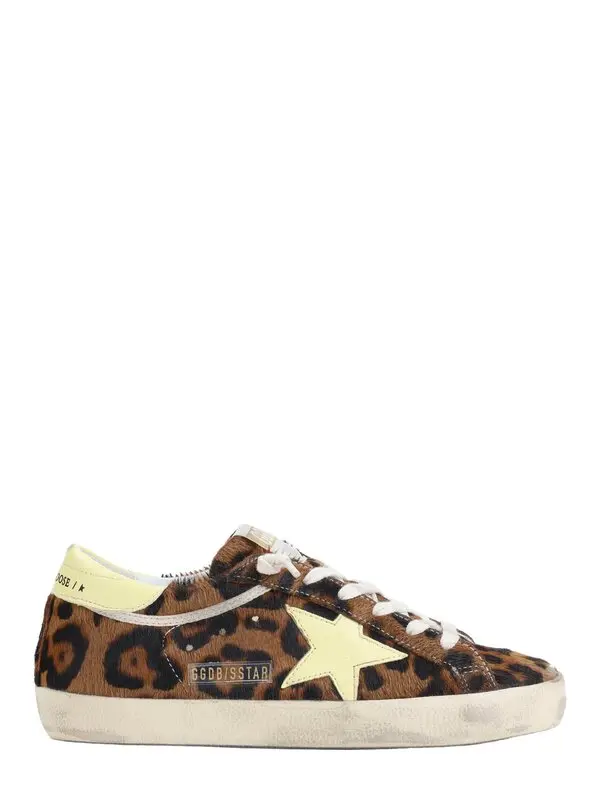 GOLDEN GOOSE Super-star Sneakers - Brown