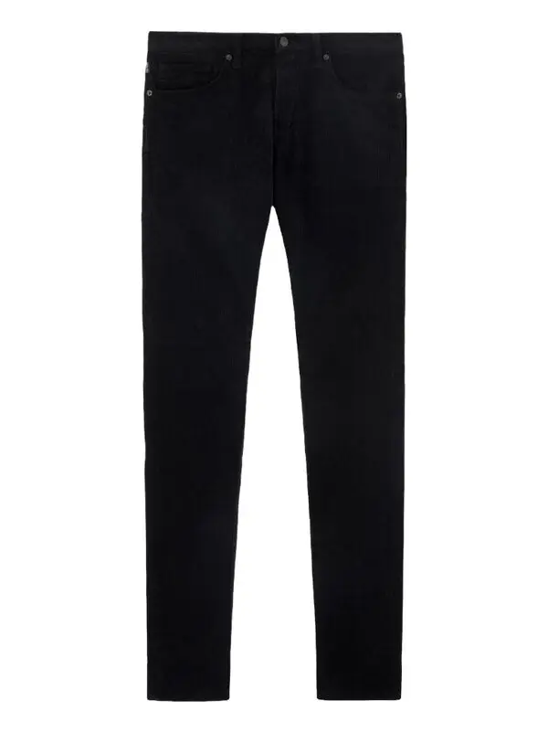 TOM FORD Logo-patch Mid-rise Skinny Jeans - Black