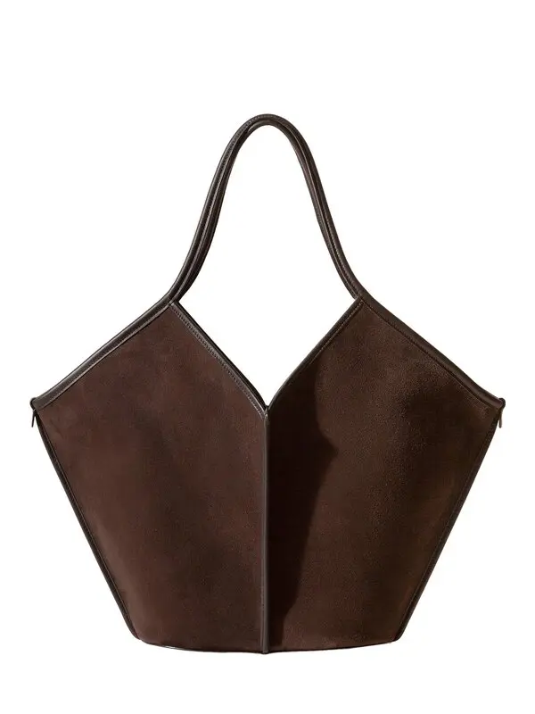 Hereu Suede Shoulder Bag - Multicolor