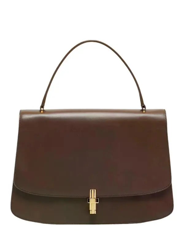 THE ROW Sofia Leather Tote Bag - Brown