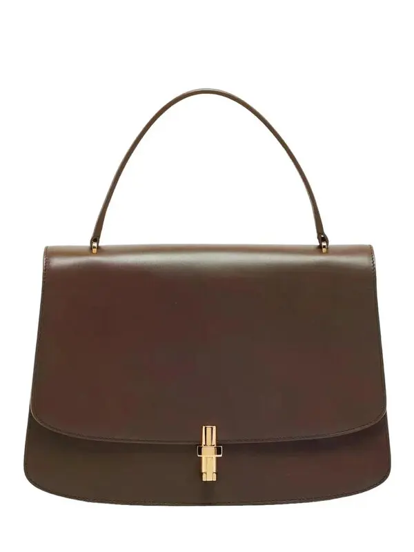 THE ROW Sofia Leather Tote Bag - Brown