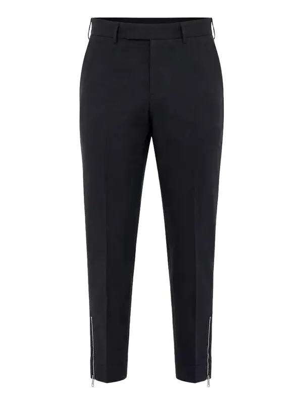Neil Barrett Jamie Zip-hem Trousers - Blue