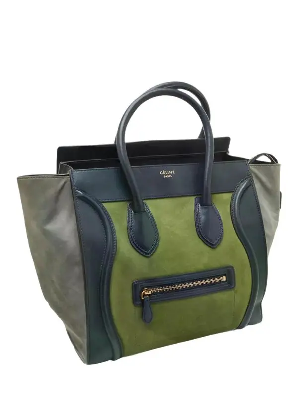 Celine 2012 Mini Luggage Tote Bag - Black