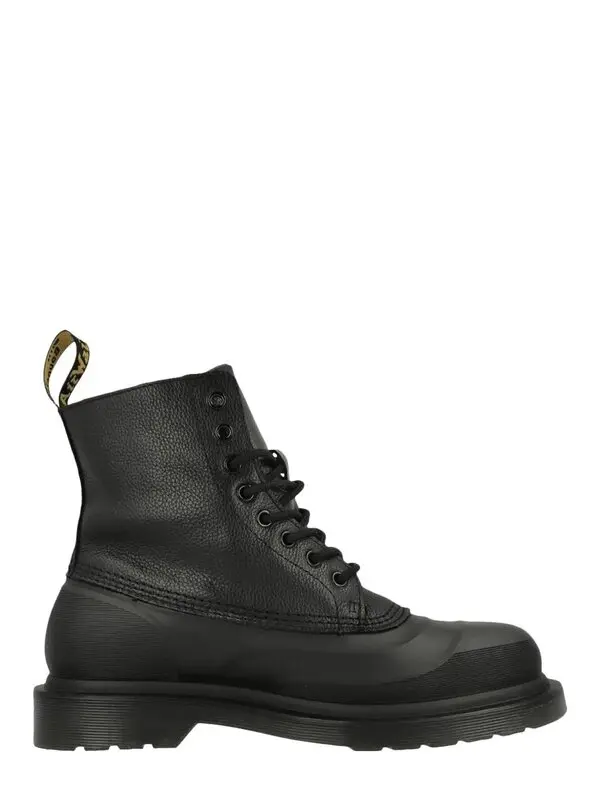 Dr. Martens Lace Up Combat Boots - Black
