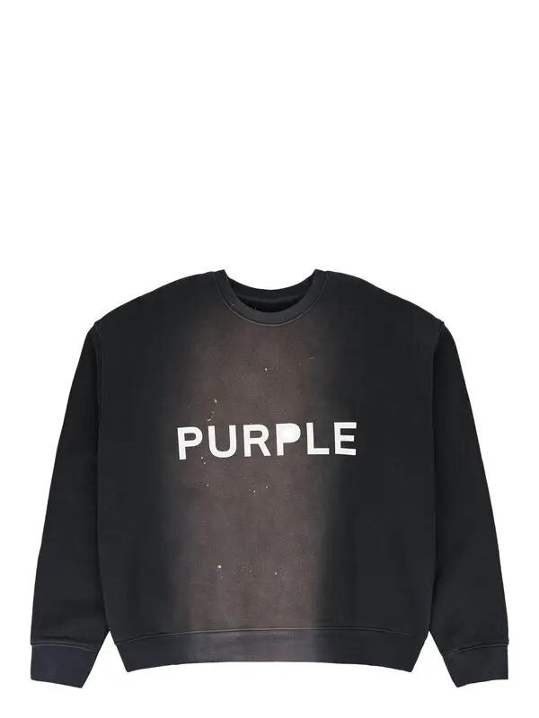 PURPLE BRAND Crewneck Sweatshirt - Black