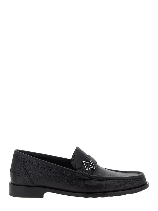 Fendi Ff Loafer - Black