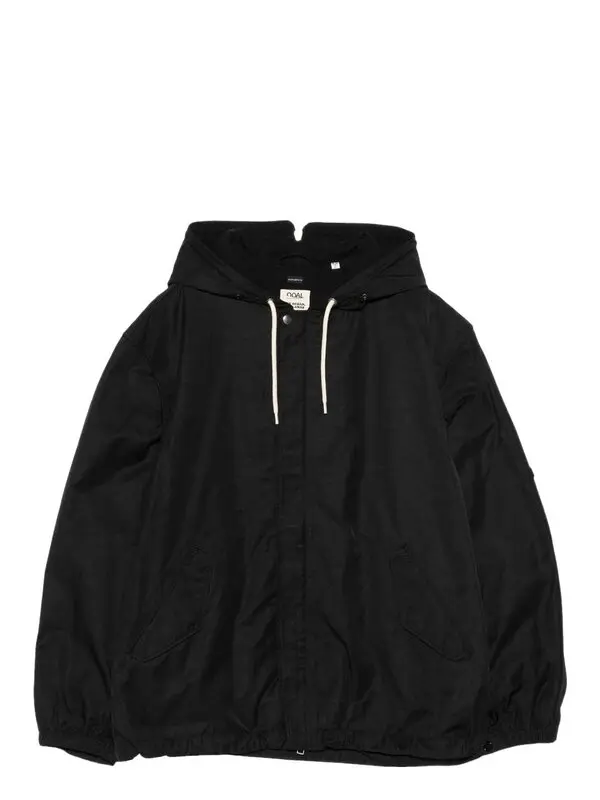 Nanamica Twill Hooded Jacket - Black