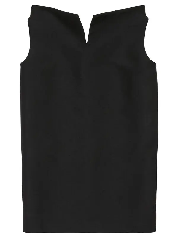 Balenciaga Vareuse Mini Dress - Black