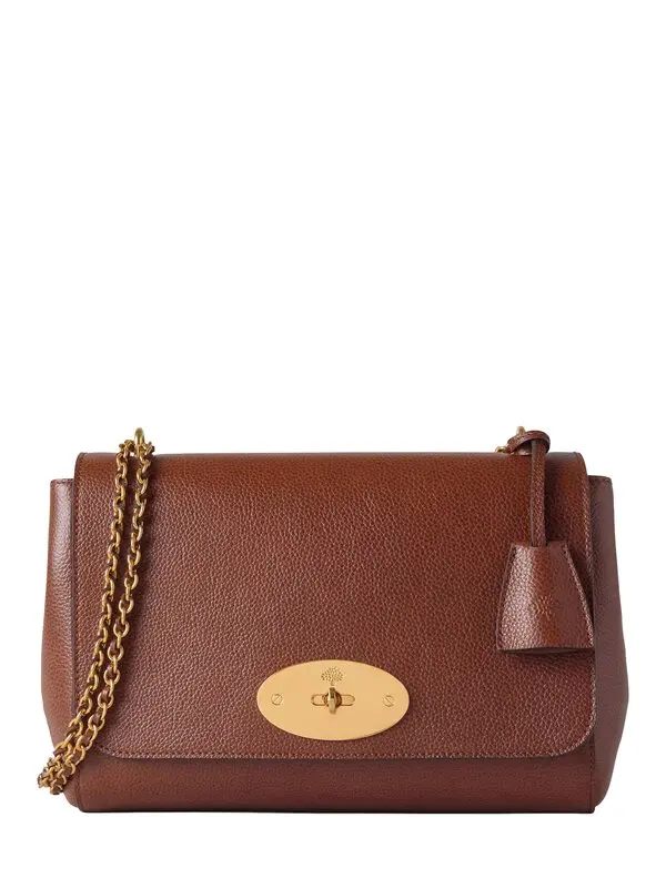 Mulberry Lily Leather Shoulder Bag - Brown