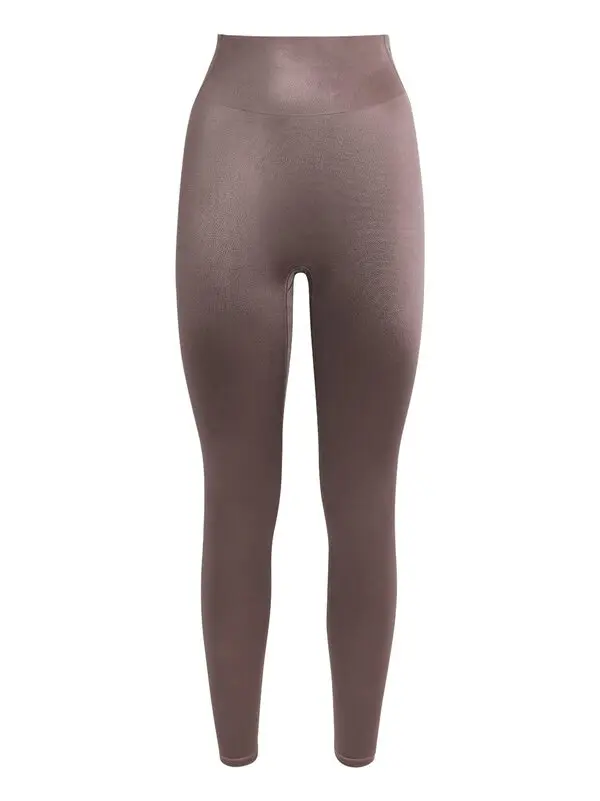 NIKESKIMS Bonded Waist 26' Leggings - Brown