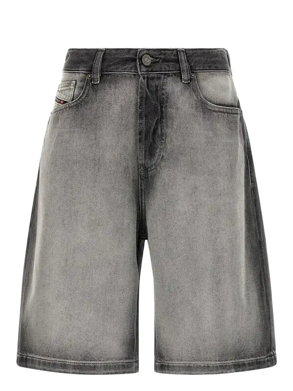 DIESEL® De-sire' Denim Shorts - Gray