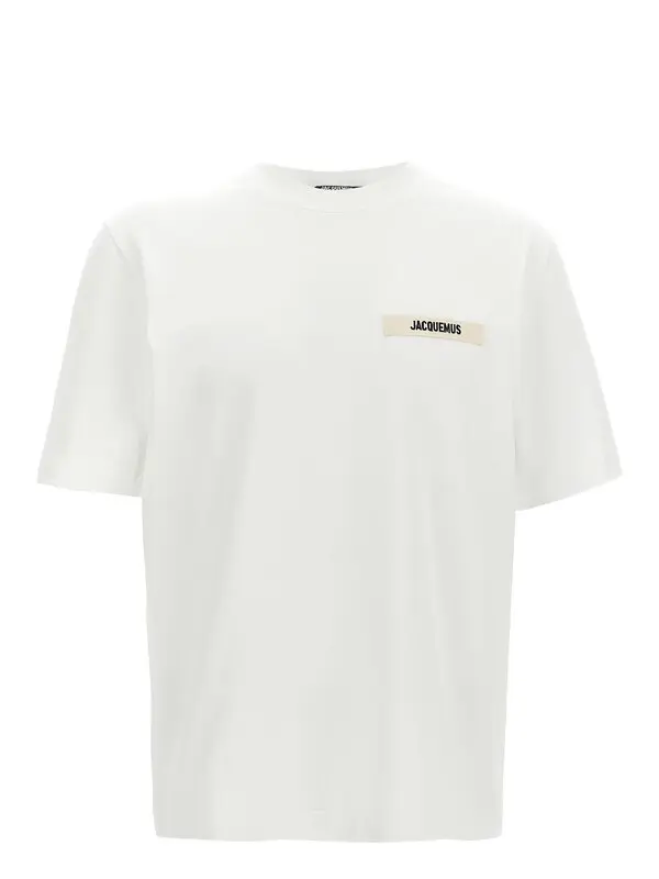 Jacquemus Gros Grain' T-shirt - White