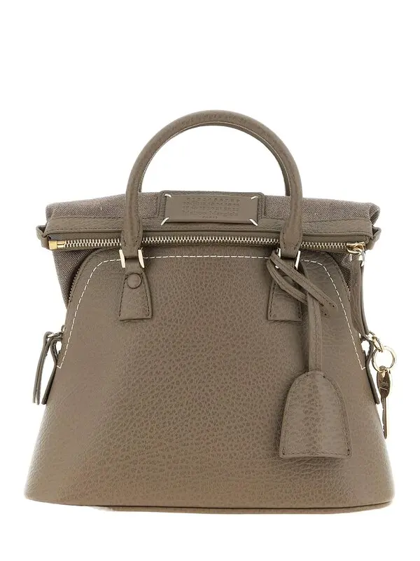 MAISON MARGIELA 5ac Classique Mini Shoulder Bag - Gray