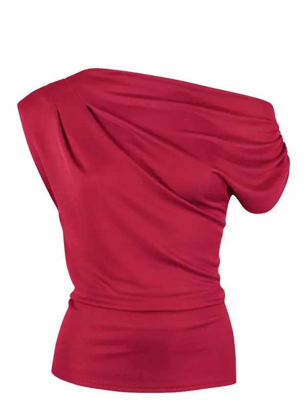 ME & THEE Drop Shoulder Top - Pink