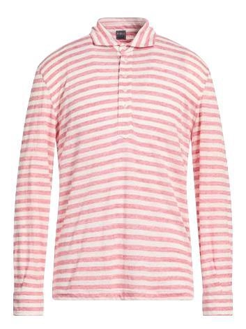 Fedeli Polo Shirt Size Linen - Red