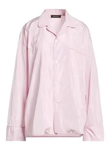 Fabiana Filippi Taffeta Shirt With Piped Trims - Pink