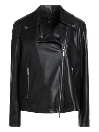 Armani Exchange Biker Jacket - Black
