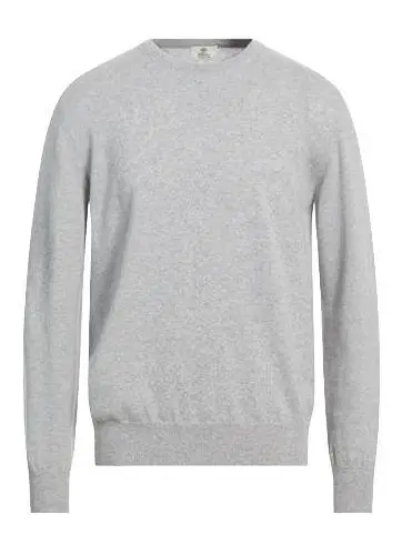 LUIGI BORRELLI NAPOLI Pullover In Fine Knit - Grey