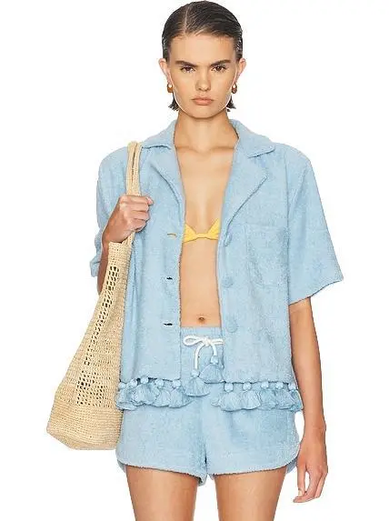 Cap D'antibes Antonia Shirt - Bleu
