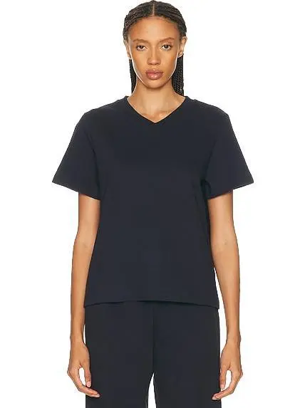 H-o-r-s-e The High V Tee - Navy