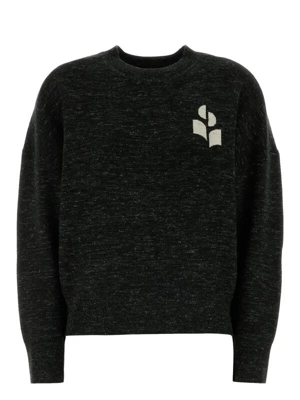 Isabel Marant Étoile Melange Viscose Blend Sweater - Black