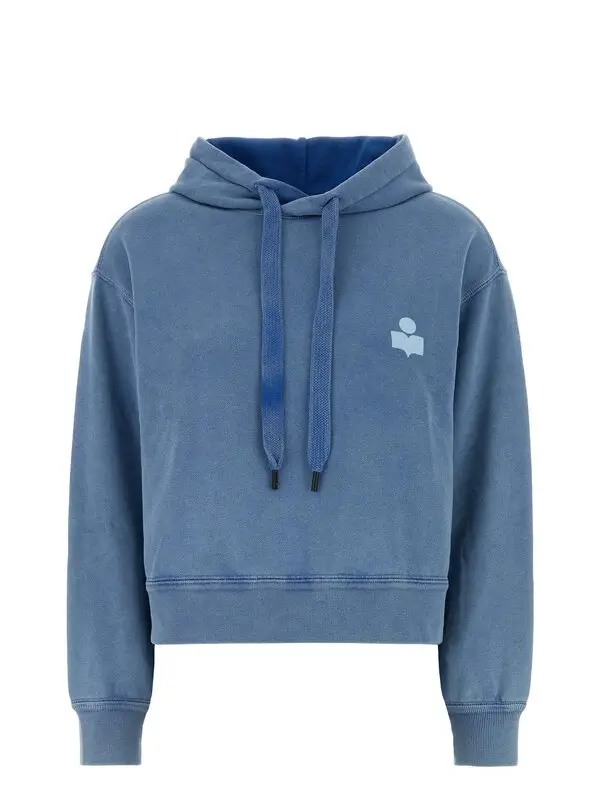 Isabel Marant Étoile Salmy Cotton Blend Sweatshirt - Blue