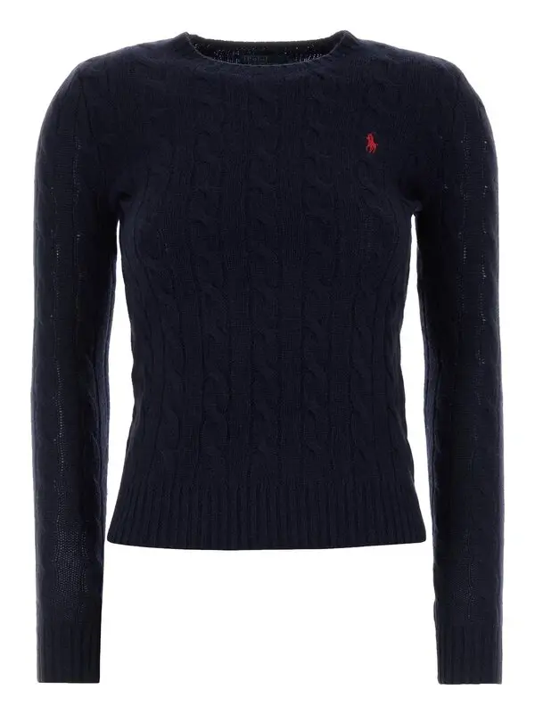Polo Ralph Lauren Midnight Wool Blend Sweater - Blue