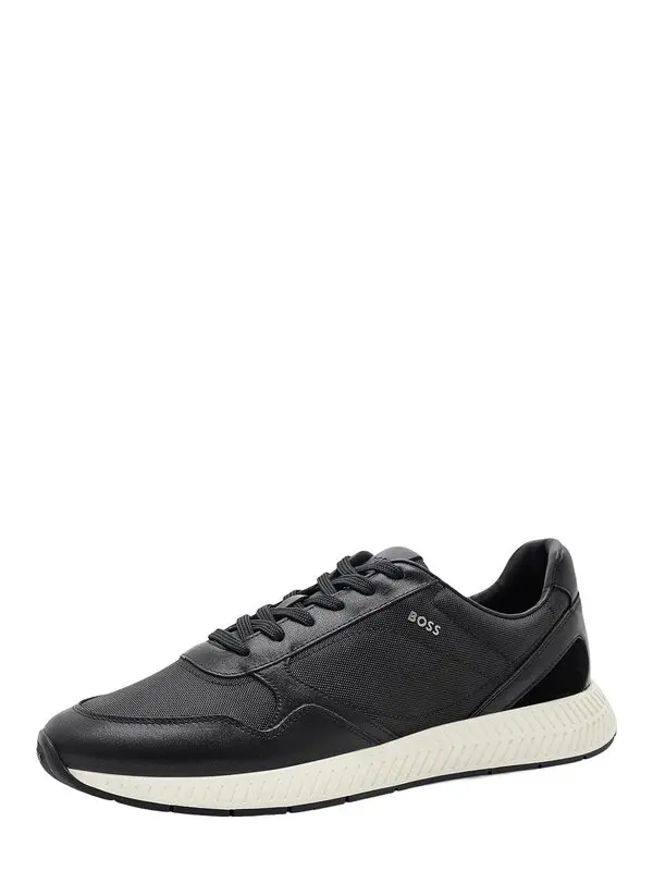 BOSS Essential Low Profile Sneakers - Black