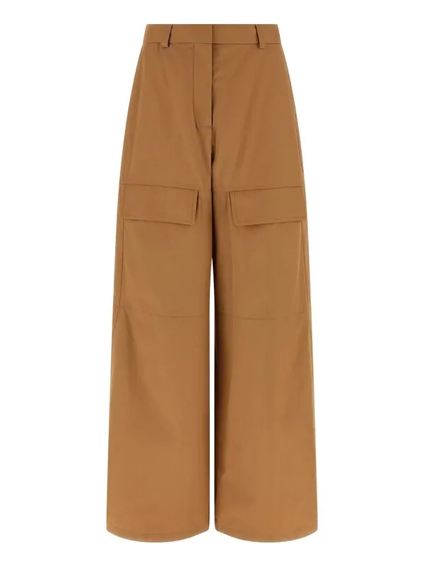 Stella McCartney Cotton Cargo Pants - Cream