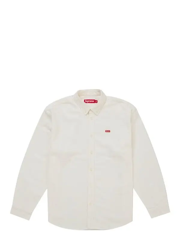 Supreme Small Box Denim Shirt - White