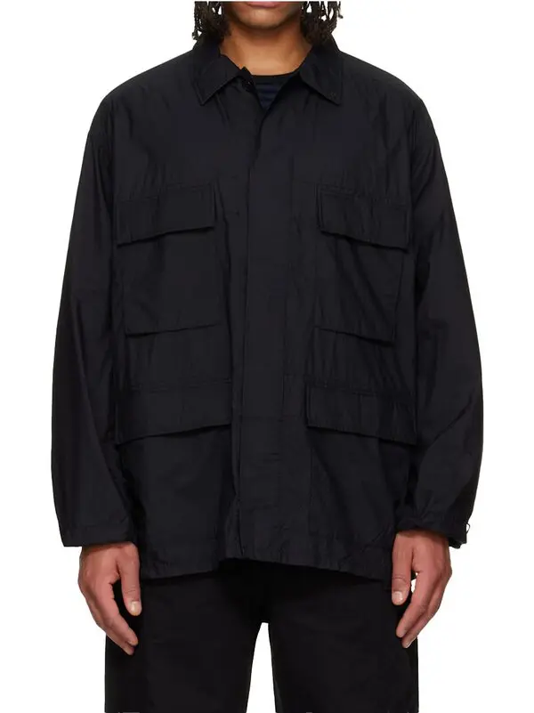 Nanamica Lightweight Waterproof Field Jacket - Black