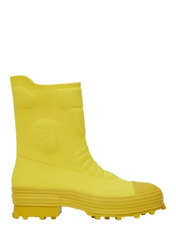 Camper Traktori Ankle Boots - Bright Yellow