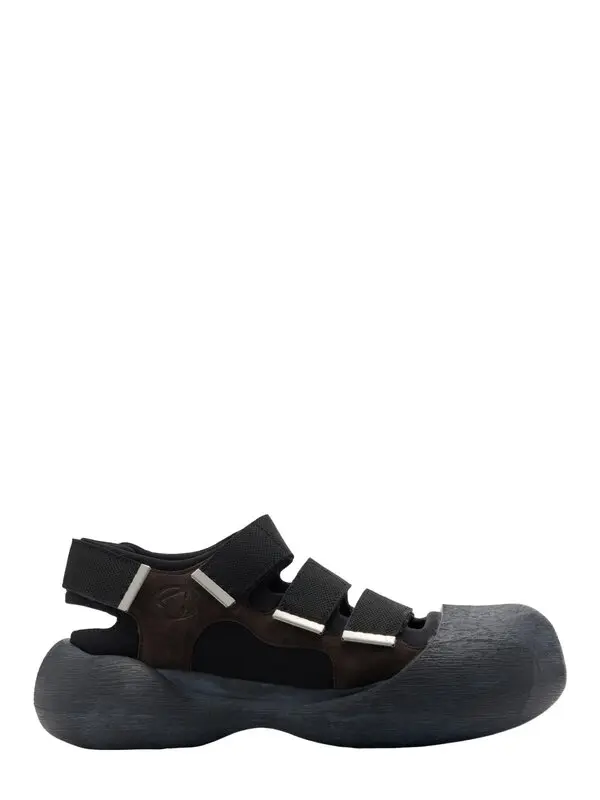 Camper Caramba Sculptural Sandals - Black
