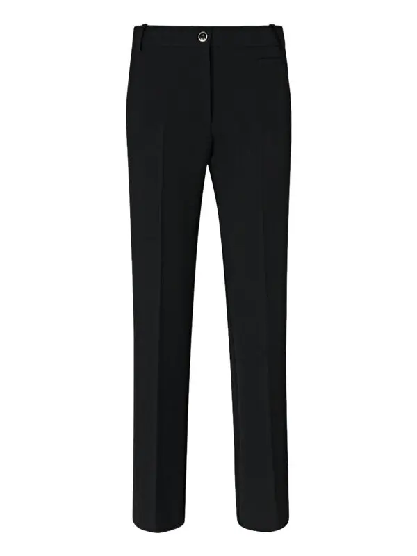 Pinko Tailored Straight-leg Trousers - Black