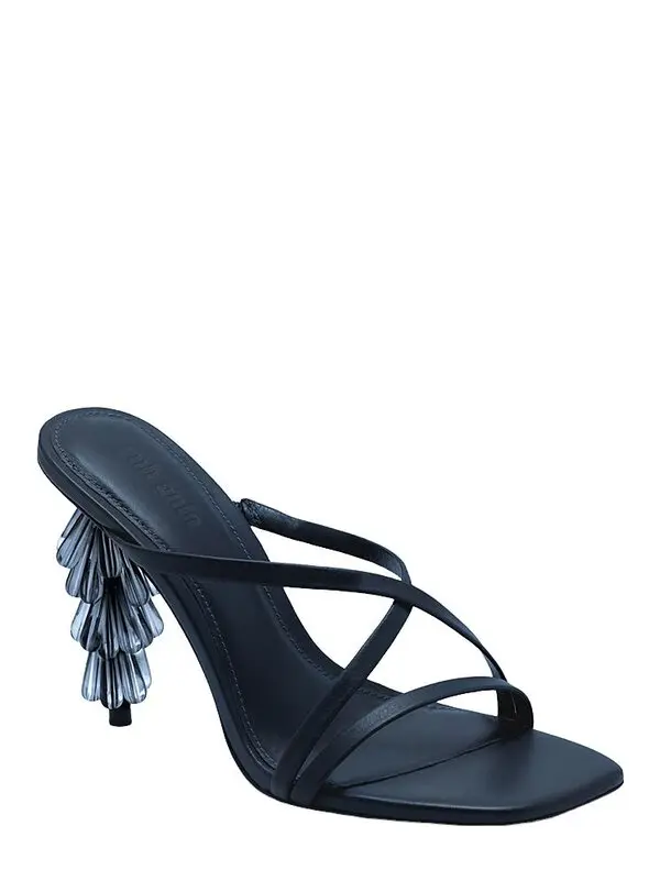 Cult Gaia Sage Sculptural Heel Sandals - Tide