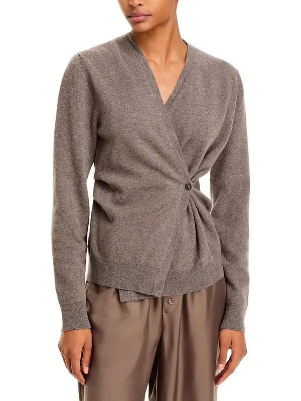 RÓHE Twisted Ballet Cardigan - Mud