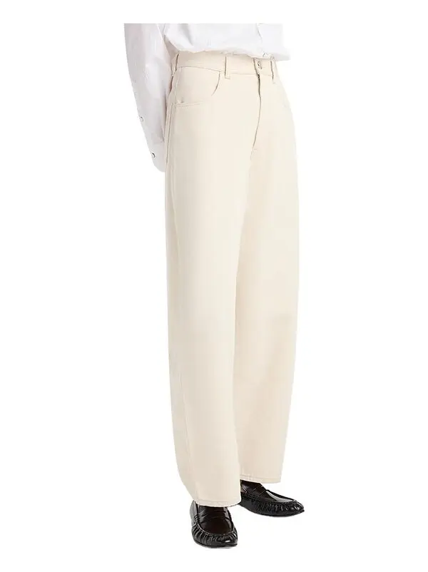 RÓHE Berber Barrel Leg Jeans - Ecru