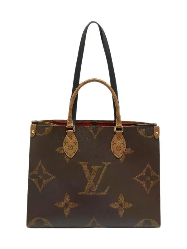 LOUIS VUITTON Monogram Giant Reverse Onthego Tote Bag - Brown