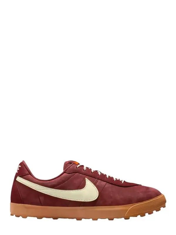 Nike Swoosh-patch Panelled Sneakers - Red