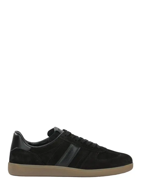 TOM FORD Archer" Suede Low Top Sneakers - Black